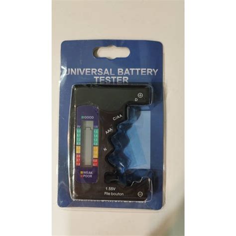 universal battery วดแบตเตอร วดไฟถาน เชควาถานอนไหนใกลหมด Battery Tester Shopee Thailand