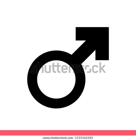 Sex Vector Icon Man Symbol Simple Stock Vector Royalty Free 1131562181 Shutterstock