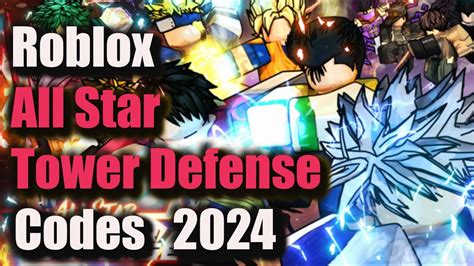 All Star Tower Defense Codes Astd Codes Roblox All Star Tower Defense Youtube