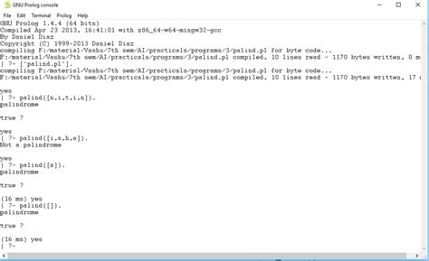 Curly Code Write A Prolog Program To Implement Palindromelist