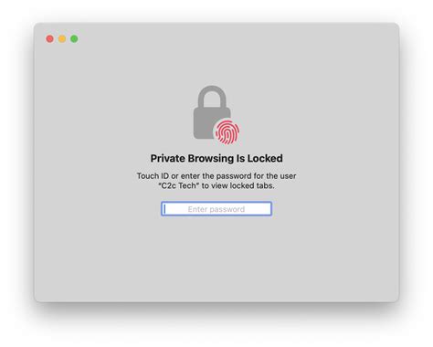 Safari Disable Private Browsing Is Locked MacOS Sonoma Code Care