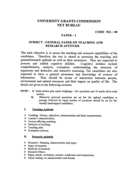 UGC NET Commerce Syllabus PDF InstaPDF