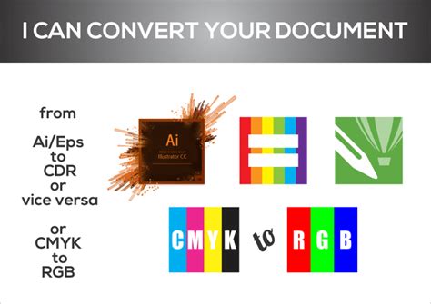 Convert Your Document From Cdr To Ai Or Eps By Botezatu Fiverr