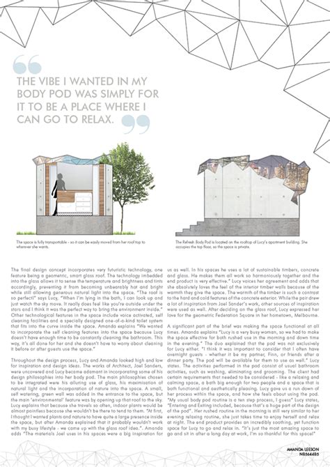 Body Pod Design On Behance