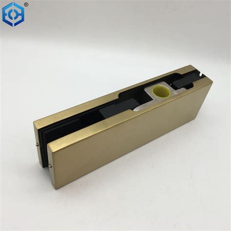 Ech Satin Brass Stainless Steel Glass Door Patch Fitting Buy Bottom