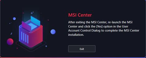 Msi Center Keeps Breaking This Keeps Popping Up Even Though I Clicked