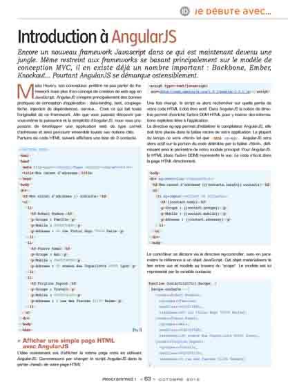 Introduction à Angularjs