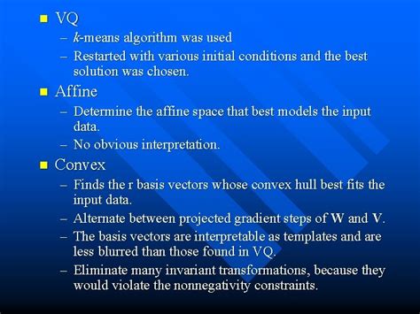 Unsupervised Learning By Convex And Conic Coding D