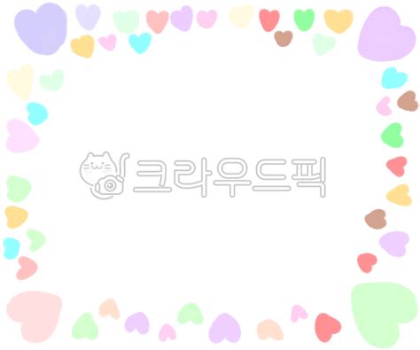 손그림 테두리 액자 손그림테두리 프레임 사진이미지일러스트캘리그라피 부생작가