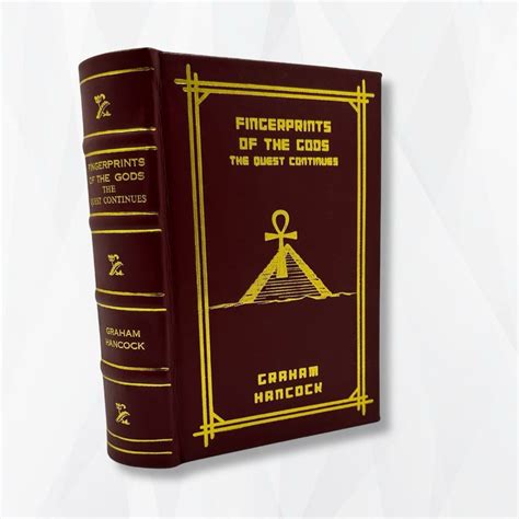 Fingerprints Of The Gods By Graham Hancock Leather Bound Edition By