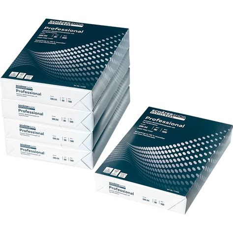 Schäfer Shop Genius Papier à Copier Professional 80 G M² Din A4 O