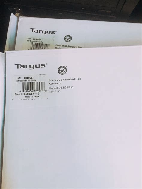 Targus Usb Wired Keyboard Akb30us Hàng New Box Từ Usa Về