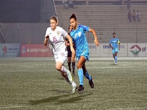 India End Saff U 17 Womens Championship Campaign With Loss To Russia