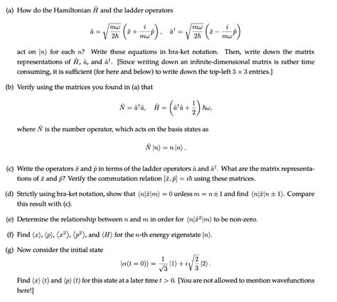 Solved 1 Matrix Representation Of The Sho We Have Previously