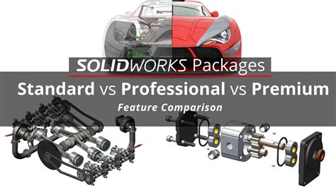 Comparing SOLIDWORKS Packages Features In Standard Professional And Premium GoEngineer