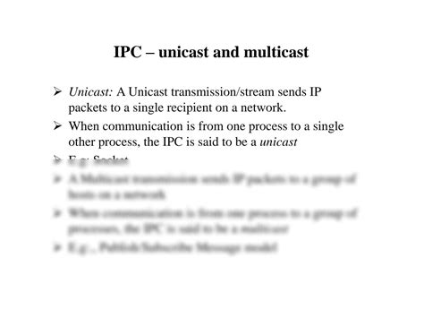 Solution Inter Process Communication And The Api For Internet