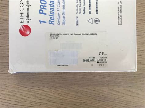 New Johnson And Johnson Ethicon Tx30b Proximate Reloadable Linear Stapler 11 Titanium Staples X