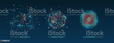 Structuring The Flow Of Information Data Analytics Concept Futuristic