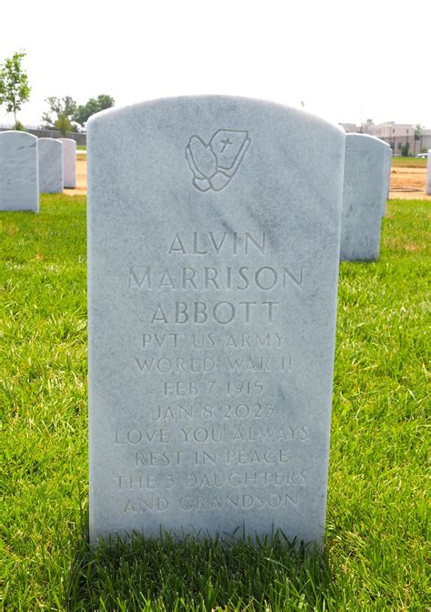 Alvin Marrison Abbott 1915 2023 Mémorial Find A Grave
