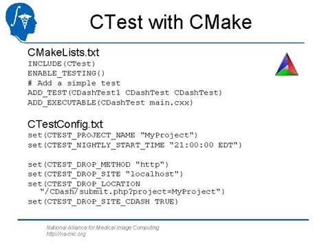 Testing With Ctest And Cdash Julien Jomier Kitware