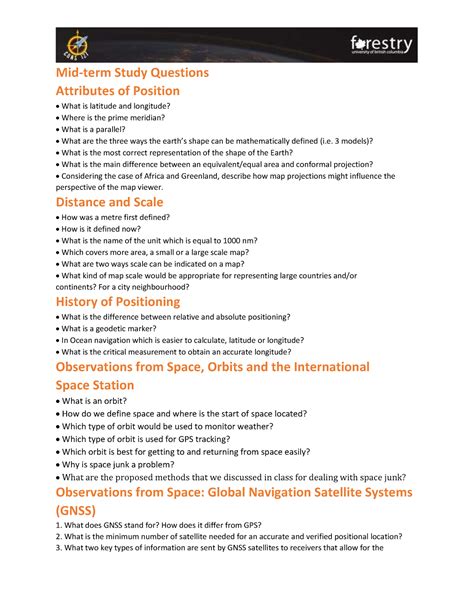 Midterm Practice Questions W Mid Term Study Questions Attributes Of Position What Is