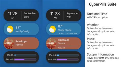 Rainmeter Theme And Suite Skins Rainmeter Theme And Suite Skins