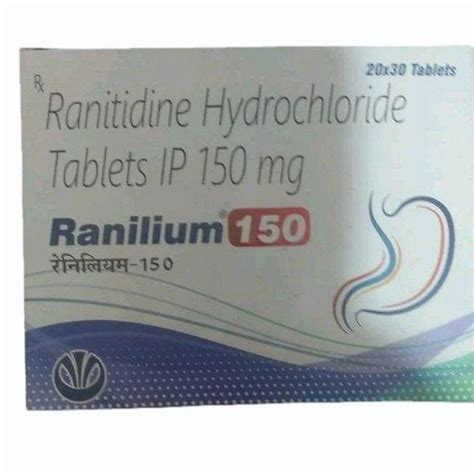 Ranitidine Hydrochloride Tablets Ip 150 Mg At ₹ 425box In Hodal Id