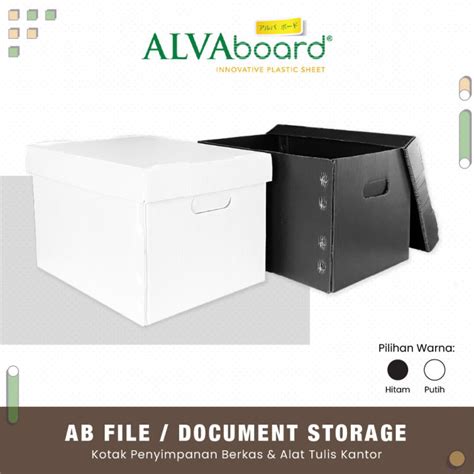 Alvaboard Box Dus Kotak Arsip Dokumen File Kantor 365x265x24 Cm Lazada Indonesia