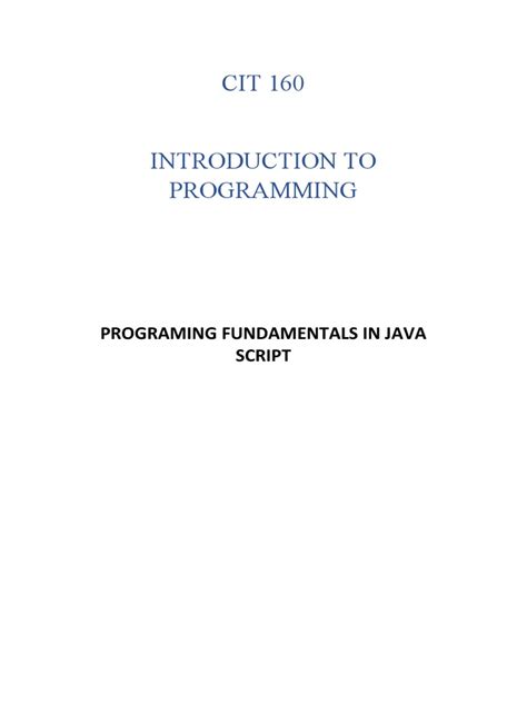 programming with javascript introduction pdf html element html
