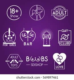 Sex Adult Xxx Badges White Vector Stock Vector Royalty Free 569897461