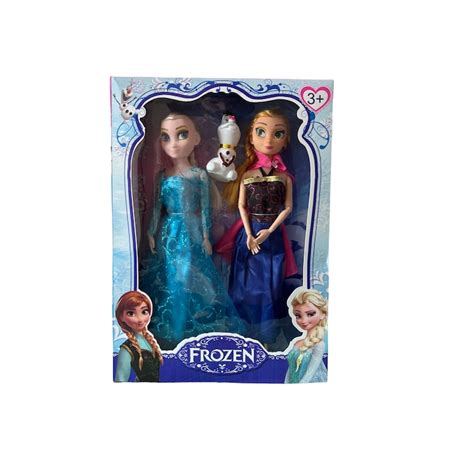 Комплект кукли Frozen Елза Анна и Олаф 28 см Emag Bg