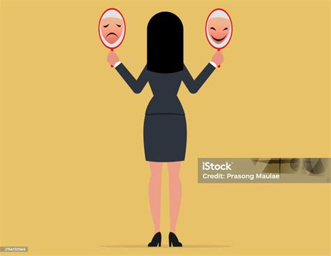 감성 지능 불안정한 정신 상태 및 엄격한 감정 조절 사업가 긍정적 인 감정과 부정적인 감정 결정에 대한 스톡 벡터 아트 및 기타 이미지 Istock