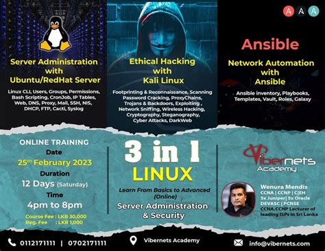 Vibernets Academy On Linkedin Linux Servers Ethicalhacking