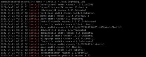 How To List Installed Packages On Ubuntu 2204 Vitux
