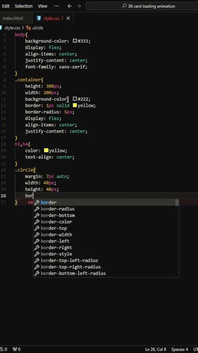 Card Loading Animation Html Css Tutorial Tutorials Trending Frontenddeveloper