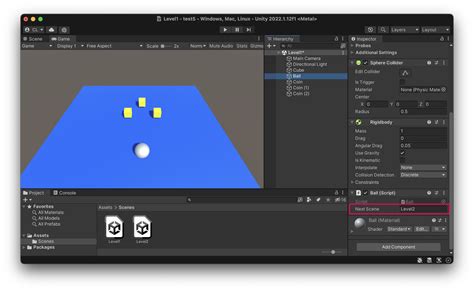 指定下一關 unity 遊戲開發聖經