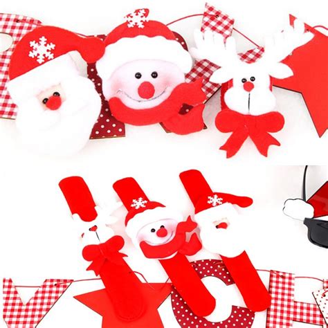 선물데이 New크리스마스팔찌 크리스마스 파티 산타 눈사람