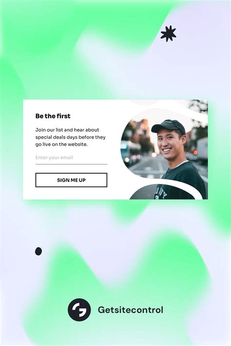 sign up form inline template online branding templates sign i