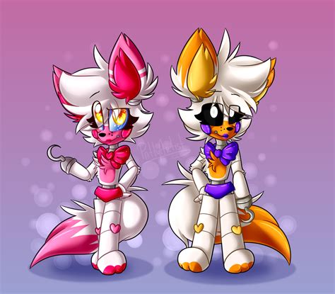 Funtime Foxy Lolbit Fnaf World By Izkiz Efhn On Deviantart