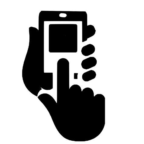 Svg 응용 프로그램 앱 접촉 무료 Svg 이미지 및 아이콘 Svg Silh