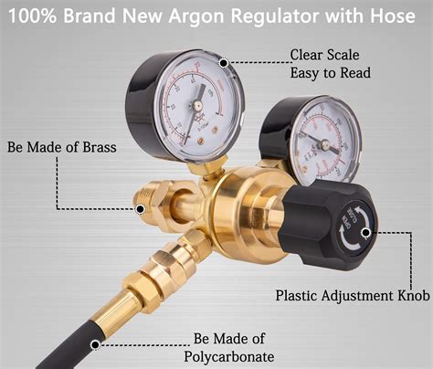 Cga580 Argon Co2 Regulators Argon Gauges Gas Welding