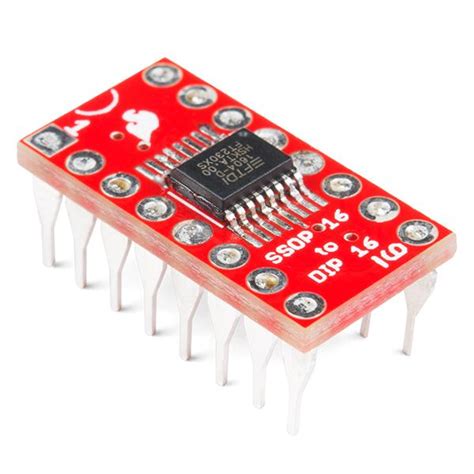 Sparkfun Ssop To Dip Adapter 16 Pin Opencircuit