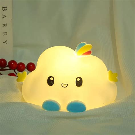 Cute Cloud Night Light Dreamy Nights Made Adorable Kore Kawaii