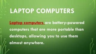 INTRO TO COMPUTER Mac Versus Desktop And Other Types PPT
