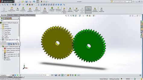 Solidworks Tutorial Gear Mate And Rotation Youtube Solidworks Tutorial Gear Mate And Rotation Youtube