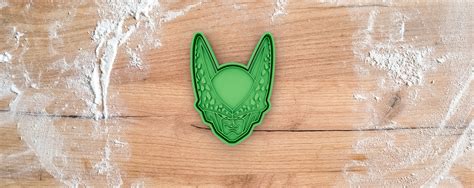 Stl File Cell Cookie Cutter From Dragon Ball 🍪 ・3d Printable Design To