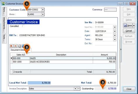 Sql Accounting Guide For Customer Module A Plus