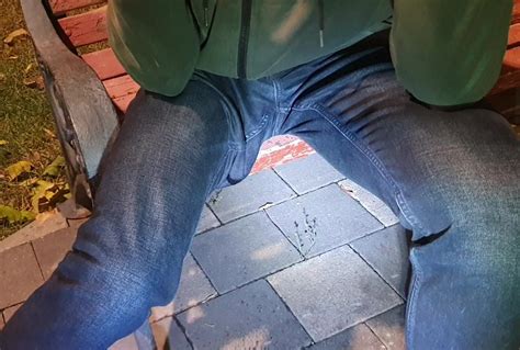 Leaking Into Pants On A Bus Stop ThisVid Com