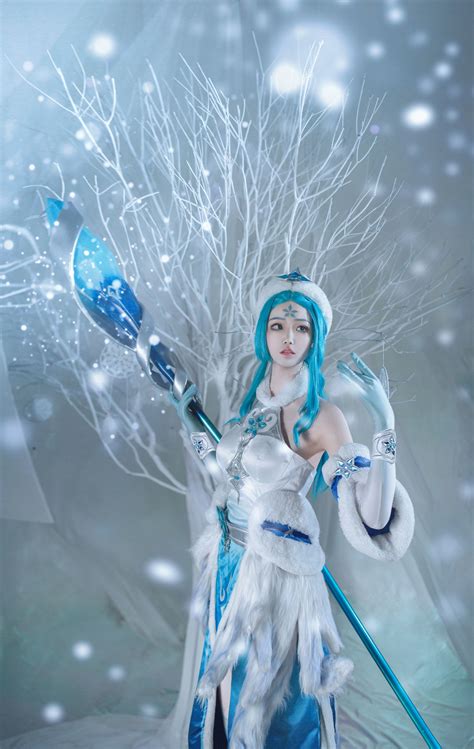 人气coser戚顾儿miki 《王者荣耀 王昭君》 写真集 微图坊