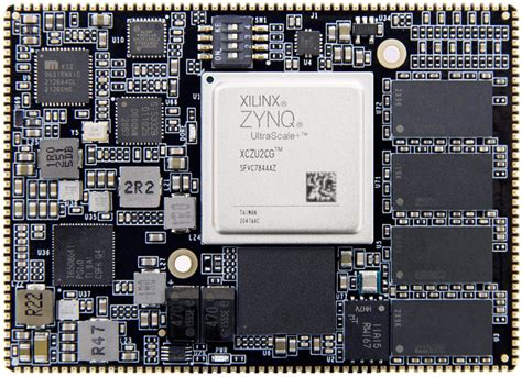 Xilinx Zynq Ultrascale Mpsoc Fpga核心板 邮票孔 Xczu2cg Alinx 芯驿电子科技（上海）有限公司